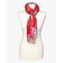 Foulard rose fuchsia - Foulards et Écharpes | Christine Laure