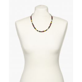 Collier à perles jaune - Bijoux | Christine Laure